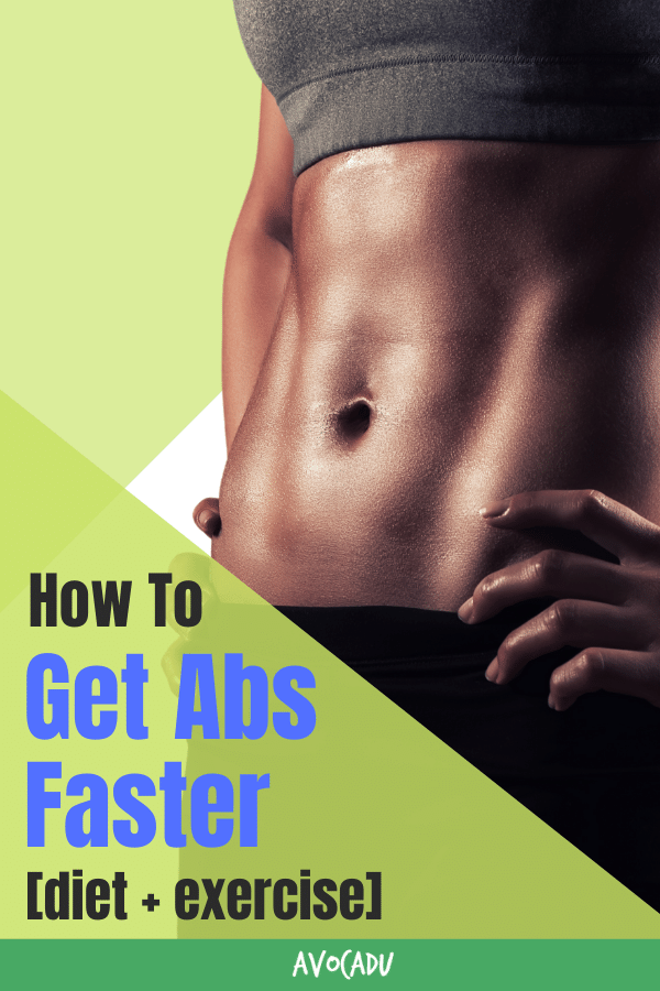 How to Get Abs Faster with Diet and Exercise