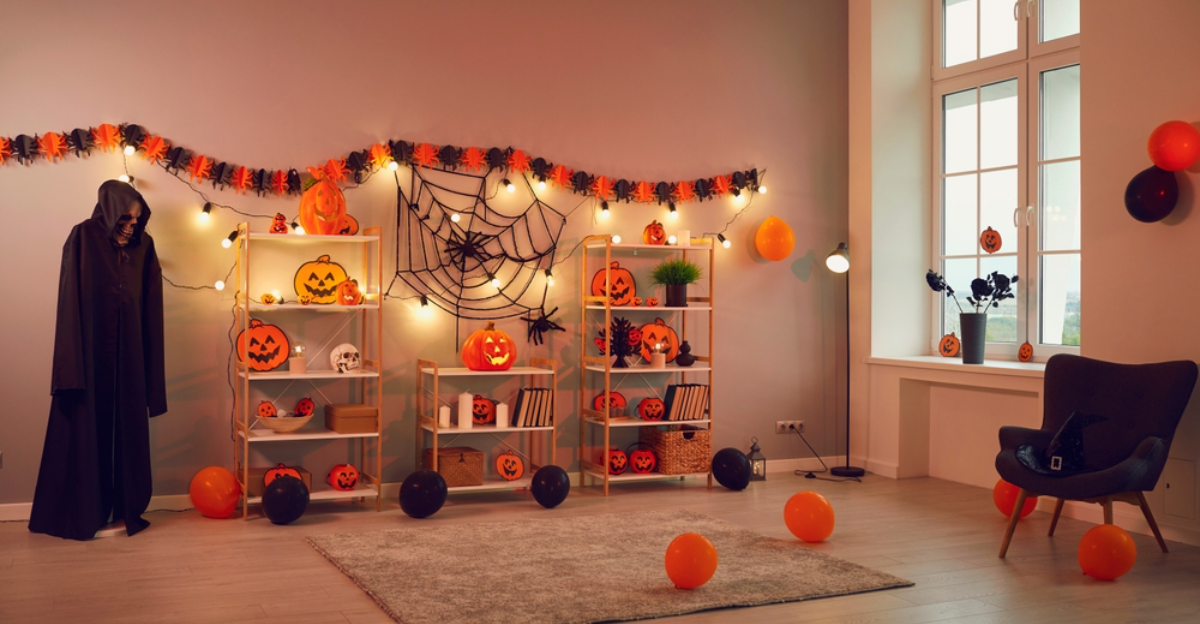 15 Indoor Decorating Tips for a Cozy Yet Creepy Halloween Vibe